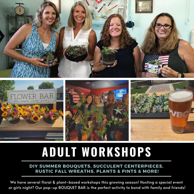 Flower Workshops – Emily's Backyard Blooms